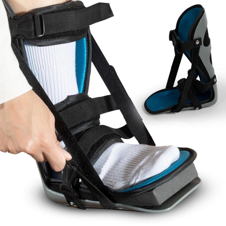 Alpha Medical Plantar Fascitis Night Splint Heel & Foot Pain; P.F ...